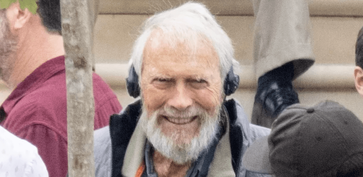 Clint Eastwood, 93, Smiles While Directing His Next Film Juror No. 2 on ...