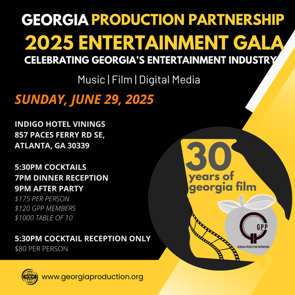 Georgia Production Partnership's 2025 Entertainment Gala - Georgia ...